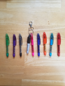 Mini Sharpie& Mini Pen for Badge Reels, Nursing Keychain Clip ...